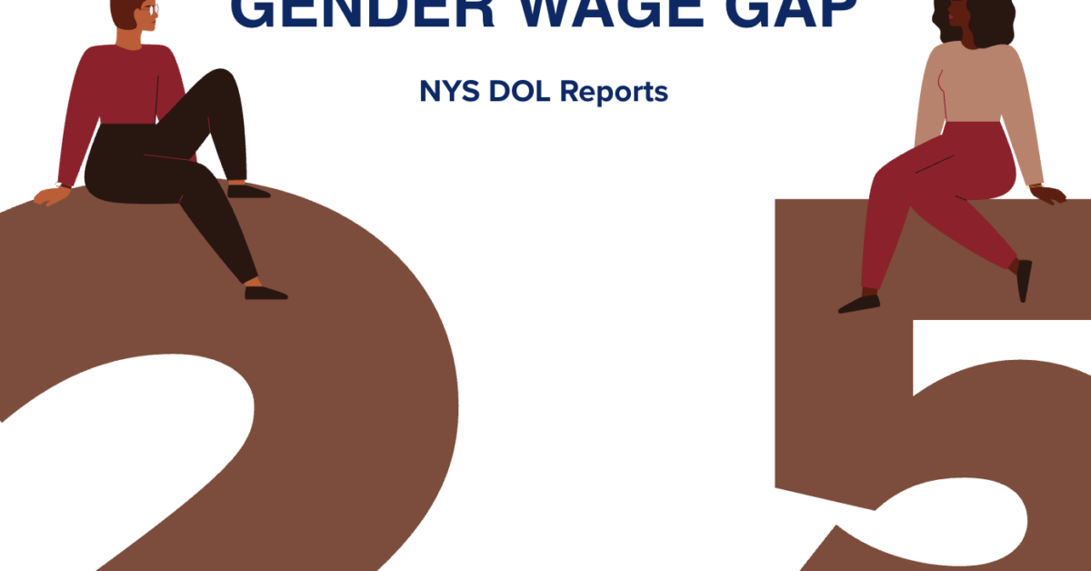 2025 Update: The Gender Wage Gap - NYS DOL Reports